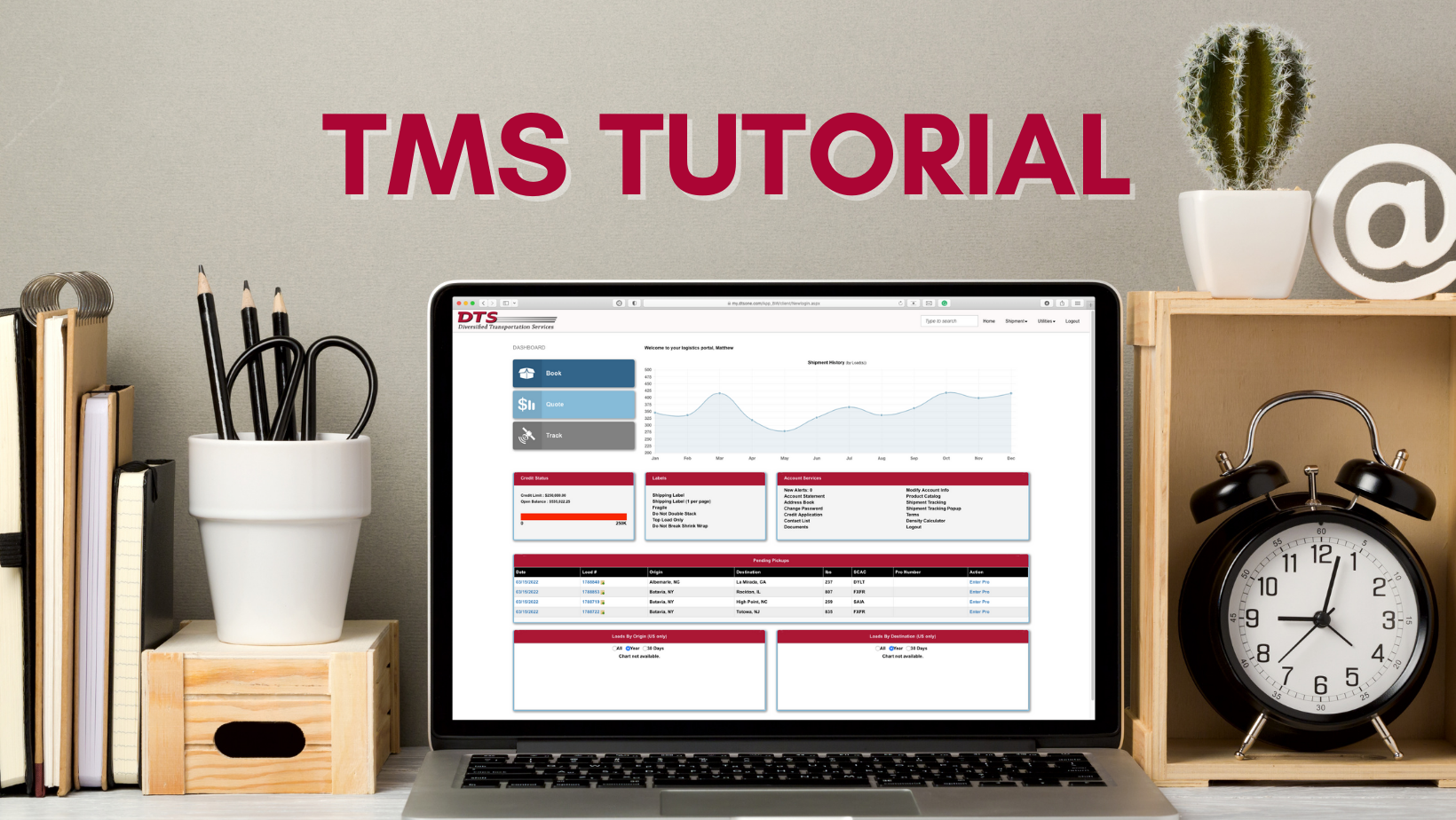 TMS Tutorial - Diversified Transportation Services