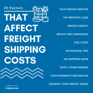 10 Factors That Affect Freight Shipping Costs
